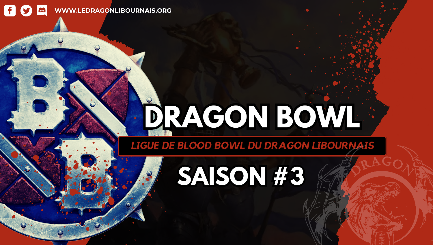 Ligue de Blood Bowl Saison #3 - Le Dragon Libournais